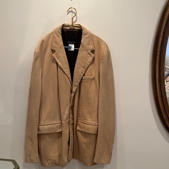 Sean John | Suits & Blazers | Mens Sean Jean Sueded Leather Blazer ...